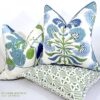 CHARLESTON COLLECTION TYBEE PILLOW / BLUE – GREEN