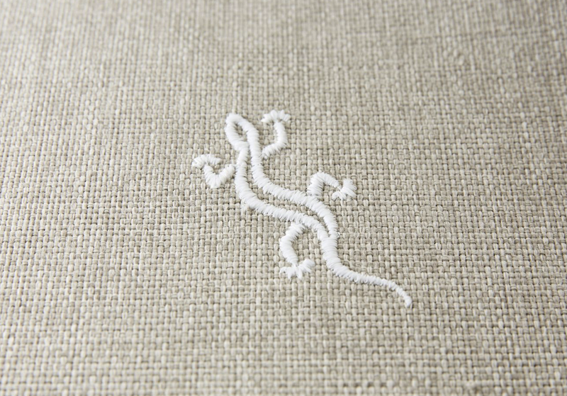 CARMEL SEA THE SEA COLLECTION GECKO PILLOW