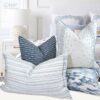 NANTUCKET COLLECTION LOW PEBBLE PILLOW / HORIZON