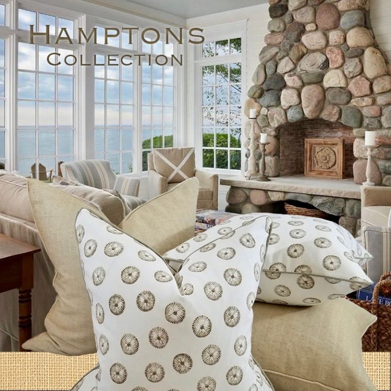 HAMPTONS COLLECTION SAND URCHIN’ PILLOW