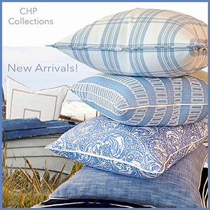 Beach House Pillows by Coastal Home Pillows